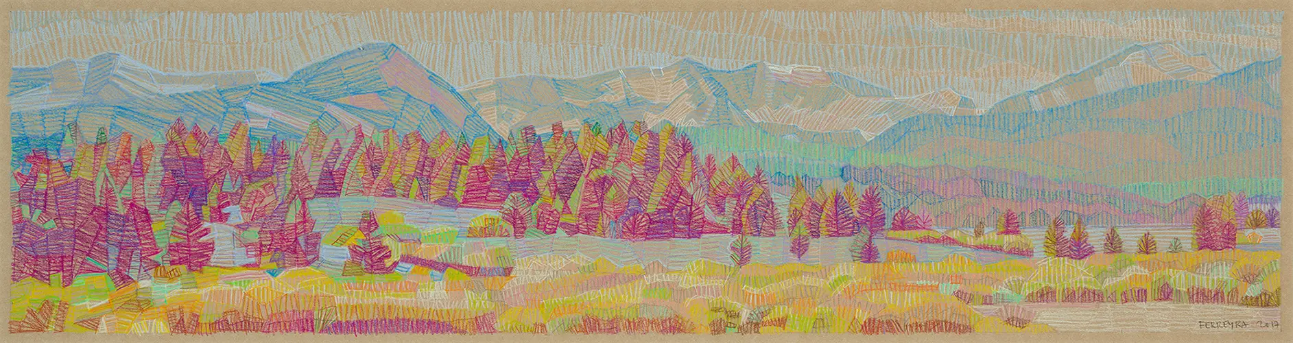 Colour Pencil Drawing Landscapes: Mastering The Basics